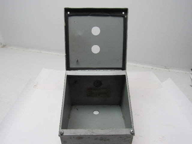 Hoffman C8C8 Slanted Operator Control Enclosure 2 Pushbutton Knockouts ...