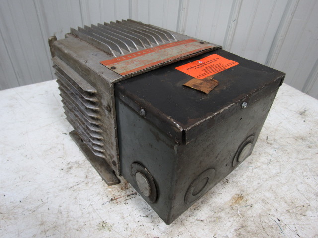 GE General Electric 9T21B1004 G2 5 KVA Transformer Pri 240/480 Sec 120/ ...