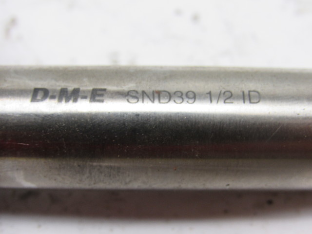 DME SND39-10 Ejector Sleeve, STD, Nitrided 3/8" ID X 1/2" OD X 10" Long ...