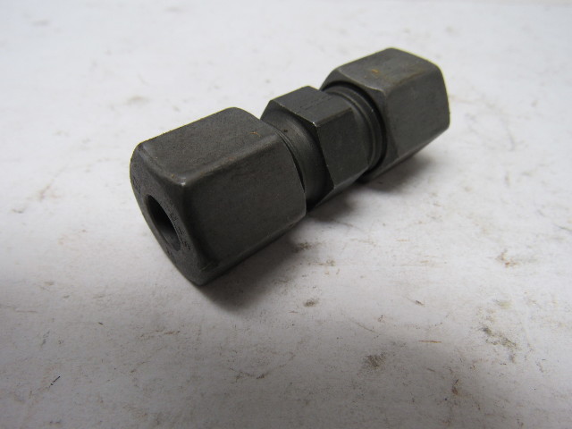 8mm Compression Union Straight Connector Lot Of 5 Steel | Bullseye ...
