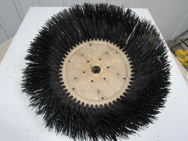 TENNANT 21-1803? 6550 SWEEPER Rotary Brush 25"Dia. W/ 18" Dia. Mount ...