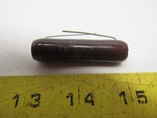 Ohmite 1845 Brown Devil 25K Ohm Resistor Lot of 2 | Bullseye Industrial ...