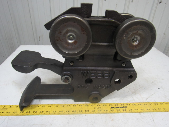 JARVIS WEBB 9485 ? DOG MAGIC Wide Wing Power & Free Trolley 5" Wheels ...