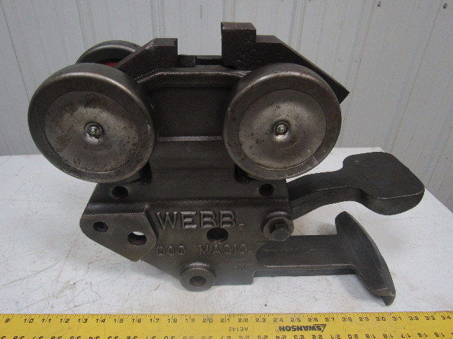 JARVIS WEBB 9485 ? DOG MAGIC Wide Wing Power & Free Trolley 5" Wheels ...