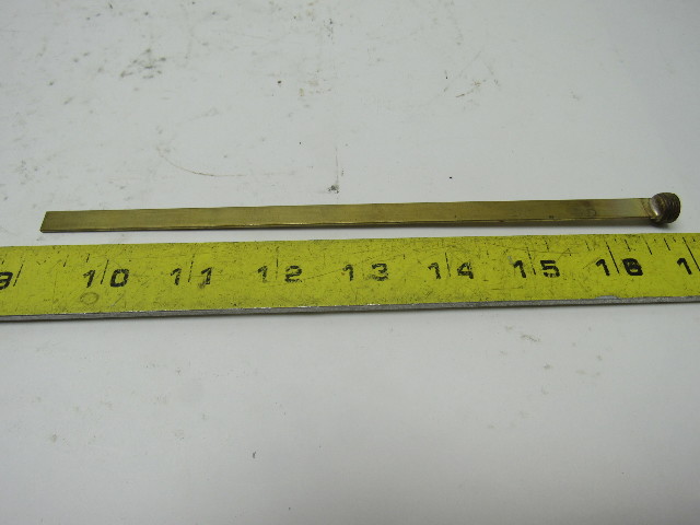 DME BB108 Brass Straight Mold Cooling Baffles 3/8-28 5/16" W 8" OAL Lot ...