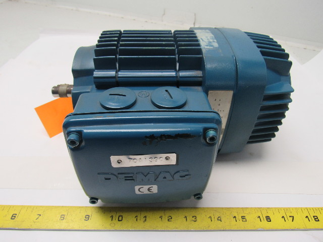 DEMAG KBA 71 A4 Conical Rotor Brake Motor 575V 60Hz 1655RPM NEW ...