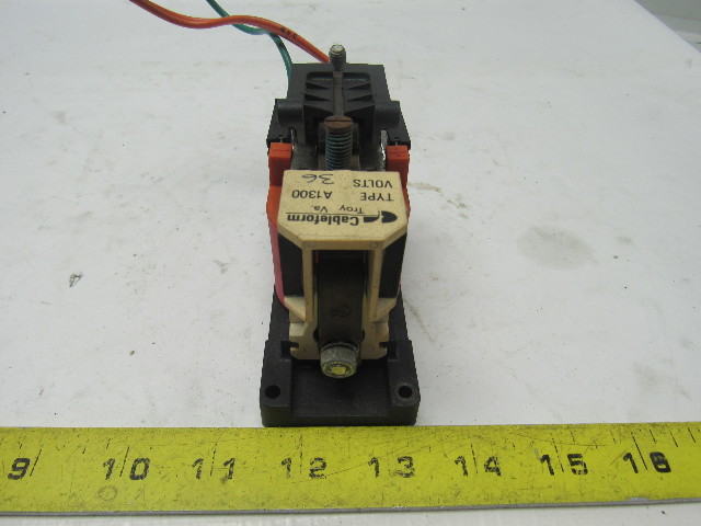 Cableform A1322-1-2-36 36VDC Contactor Removed From Tennant 6550 ...