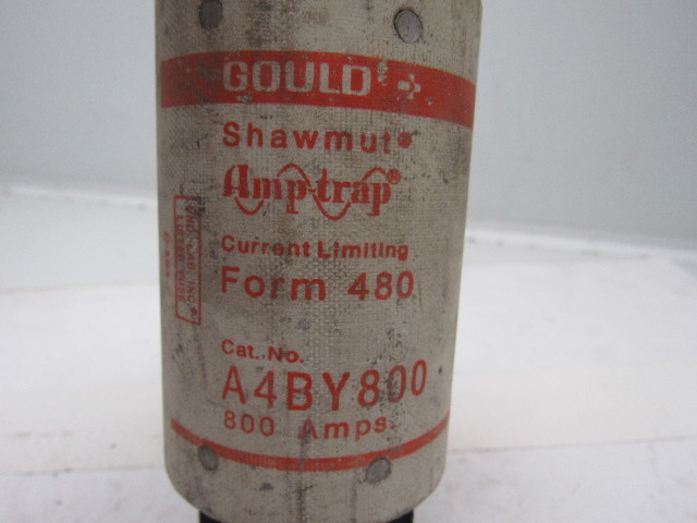 Gould Shawmut A4BY800 Amptrap Current Limiting Fuse 800 Amp Form 480 ...