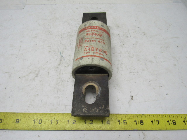 Gould Shawmut A4BY800 Amptrap Current Limiting Fuse 800 Amp Form 480 ...