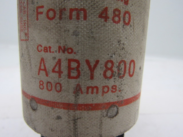 Gould Shawmut A4BY800 Amptrap Current Limiting Fuse 800 Amp Form 480 ...