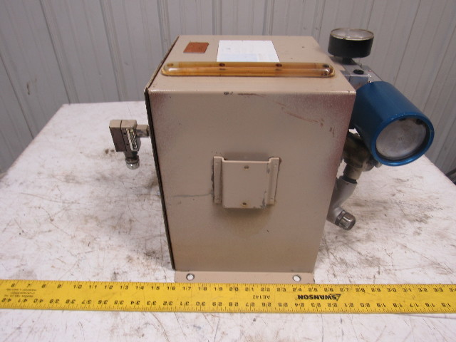 Trabon 521-000-021 Modu-Flo Pump Package W/24 Pint Rectangular Oil Tank ...