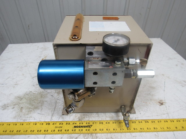 Trabon 521-000-021 Modu-Flo Pump Package W/24 Pint Rectangular Oil Tank ...