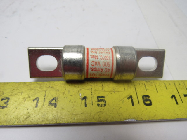 Shawmut A50P40 Type 4 40 Amps Blade Fuses Lot Of 10 | Bullseye ...