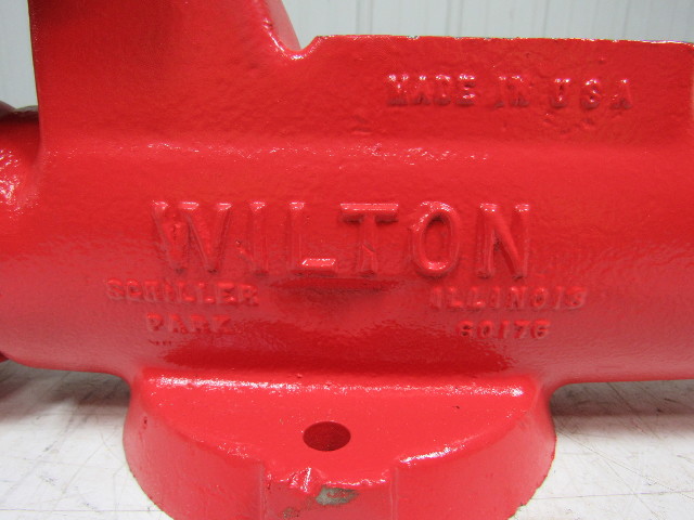 Wilton 500N Machinists Stationary Base Bullet Bench Vise 5" Jaw 8 ...