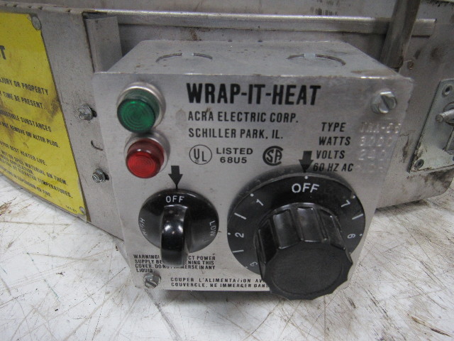 Acra TRX-55 3000W 110/240V 55 Gallon Drum Heater Thermostat Control ...