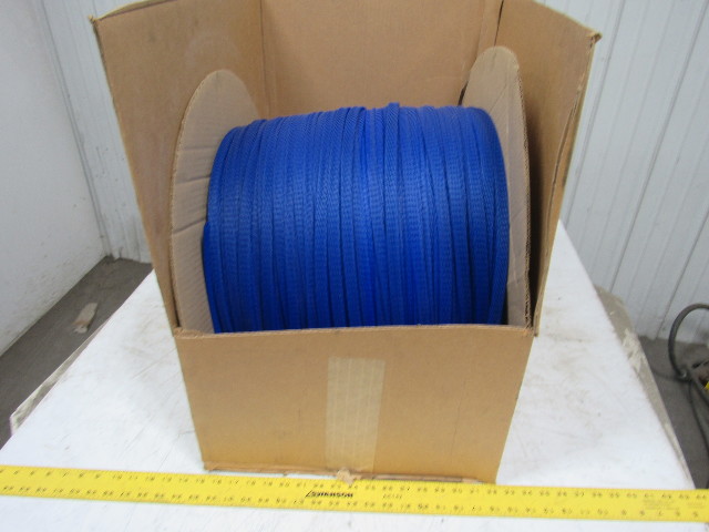 CAPLUGS SW 15? Sleeve Web Netting Aprox 2" Max Dia. Blue APROX 3/4 of ...