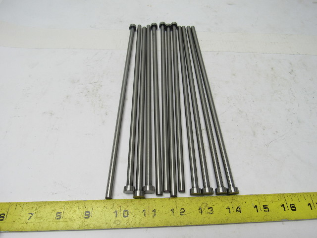 DME EX17M10OS Plastic Injection Mold Ejector Pin 1/4" 0.255" X 10" Lot ...