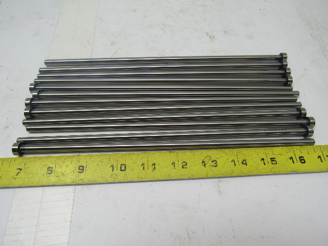 DME EX17M10OS Plastic Injection Mold Ejector Pin 1/4" 0.255" X 10" Lot ...