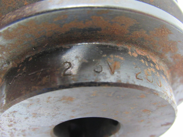 Martin 2 3V 280 2 V-belt Pulley 0.750" Keyed Bore 2.750" OD Steel ...