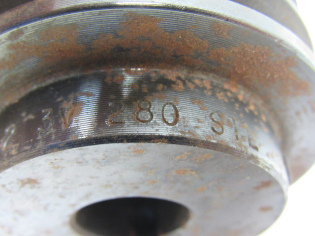 Martin 2 3V 280 2 V-belt Pulley 0.750" Keyed Bore 2.750" OD Steel ...