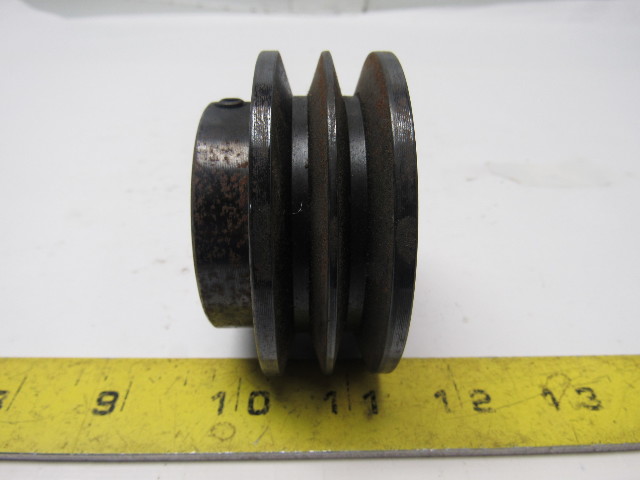 Martin 2 3V 280 2 V-belt Pulley 0.750" Keyed Bore 2.750" OD Steel ...