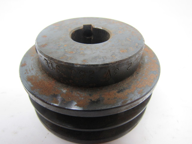 Martin 2 3V 280 2 V-belt Pulley 0.750" Keyed Bore 2.750" OD Steel ...