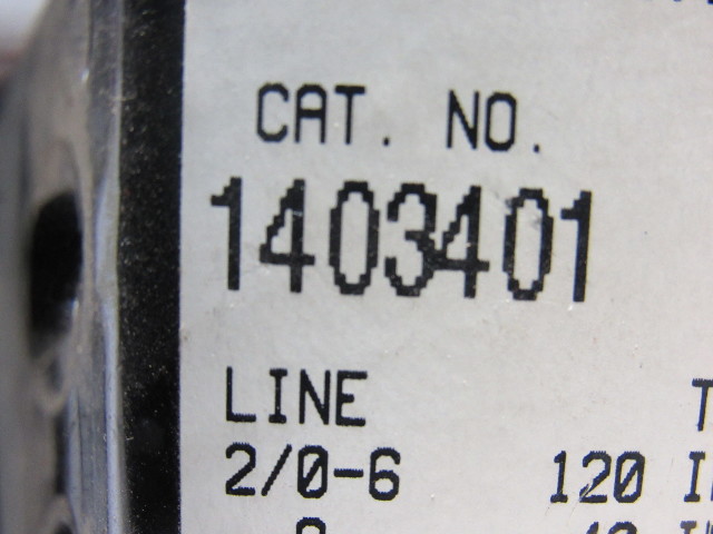 Marathon 1403401 Power Distribution Terminal Block 175A-600V | Bullseye Industrial Sales