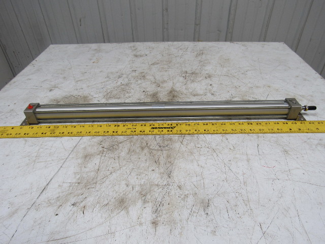 SMC MDB32-700 32mm Bore 700mm Stroke Pneumatic Tie Rod Cylinder ...