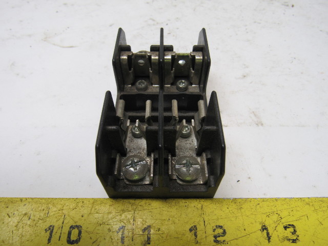 Buss BC6032S Class CC 2 Pole Fuse Block Holder 30A-600V 10 AWG ...