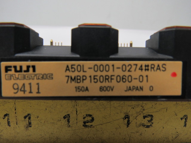 Fuji Electric A50L-0001-027#RAS 7MBP150RF060-01 Transistor Power Module ...