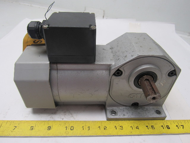 GTR HLMN-18R-50-T90C 1/4HP Induction Motor Gear Reducer 50:1 Ratio 220V 3PH | Bullseye ...