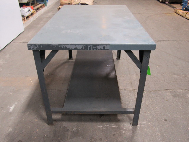 36" X 60" X 34" Steel Machinist Layout Inspection Mechanics Table ...