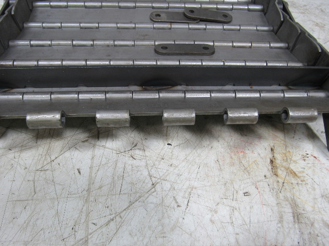 Mayfran C120-11600 14" Chip Conveyor Chain Belt Winged 21"L w/Rollers ...