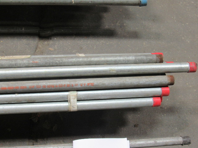 WHEATLAND 3/4"X10' Rigid Metal Conduit Pipe Galvanized 10' Lot/14 Pcs ...