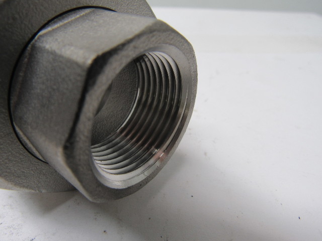 Type 304 Stainless Steel Threaded Pipe Fitting, 3/4 npt Union 150 PSI ...