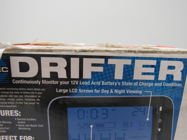 SETEC DRIFTER RV Boat Utility Monitor Tank & Battery Monitor New ...