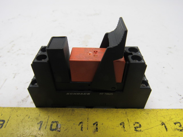 Schrack RT 78625_RTE24024 Relay And Base 24 VDC Lot Of 12 | Bullseye ...
