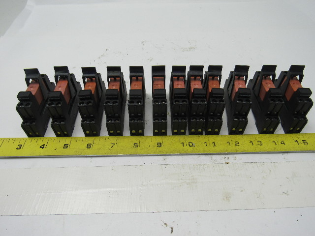Schrack RT 78625_RTE24024 Relay And Base 24 VDC Lot Of 12 | Bullseye ...