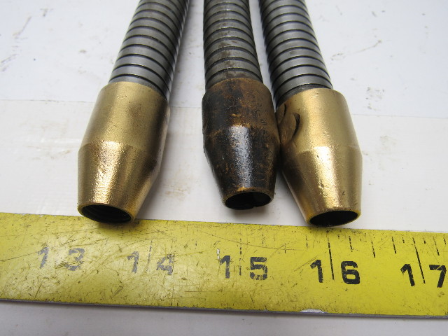 3/4"x 11-1/2" Flexible Metal Hose for Coolant Lines CNC Lathe Grinding ...
