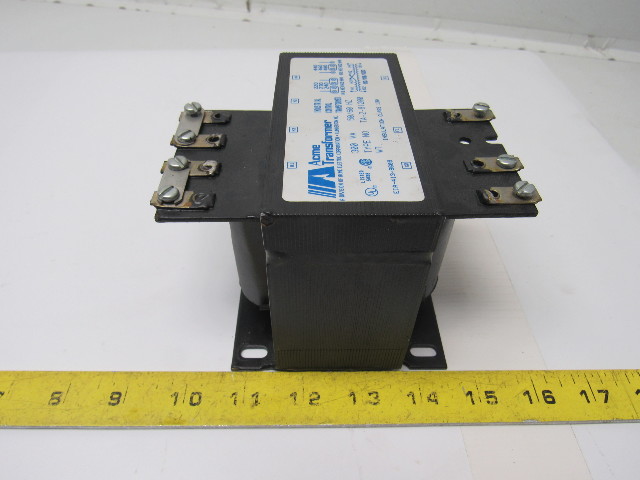 Acme Transformer TA-2-81200 300VA 50/60Hz. Class 130 Industrial Control ...