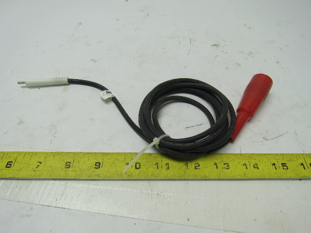 Slaughter 102-055-913 Hipot High Voltage Clip On Red Positive Lead 6Ft ...