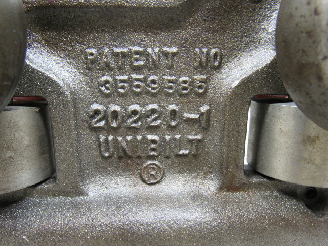 UNIBILT 20220-1 Conveyor Trolley Skate W/ Webb Red Seal Wheels NOS! Lot ...