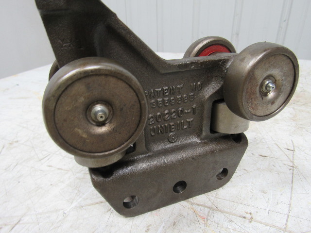 UNIBILT 20220-1 Conveyor Trolley Skate W/ Webb Red Seal Wheels NOS! Lot ...