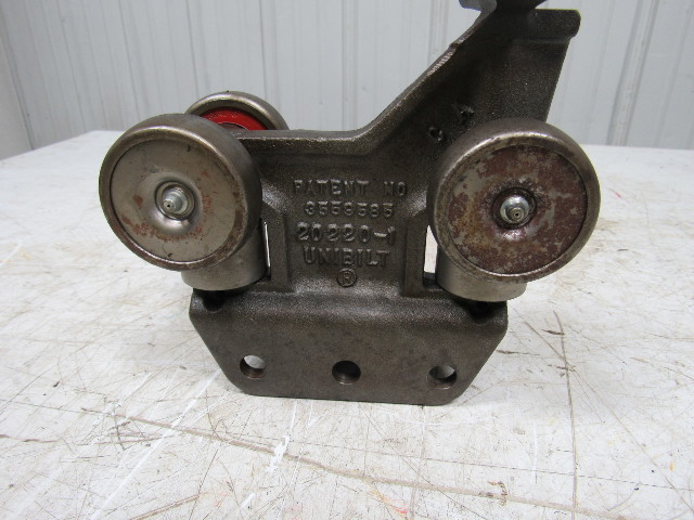 UNIBILT 20220-1 Conveyor Trolley Skate W/ Webb Red Seal Wheels NOS! Lot ...