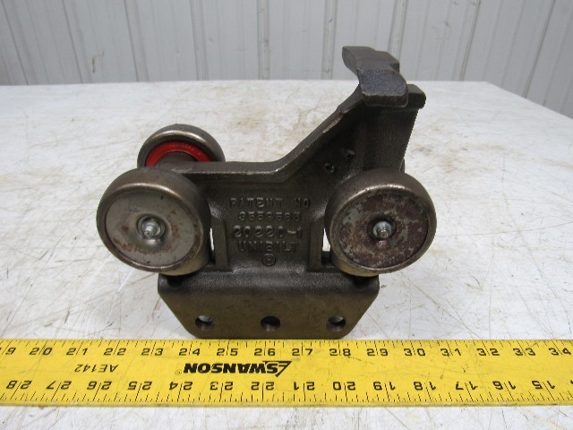 UNIBILT 20220-1 Conveyor Trolley Skate W/ Webb Red Seal Wheels NOS! Lot ...