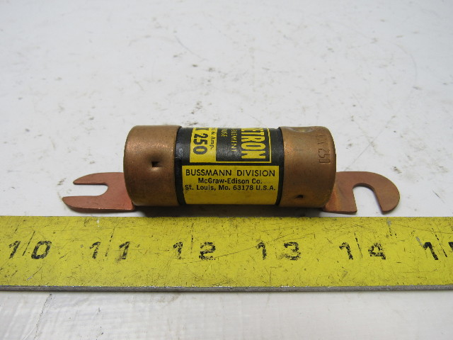 Fusetron ACK250 250 Amp 48VDC Stud Mount Time Delay Fuse | Bullseye ...
