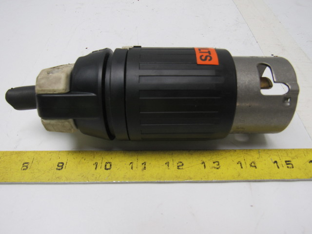 Hubbell CS8165C Twist Lock 50 Amp 480 V 3 Phase Male Plug Body 3P 4 ...