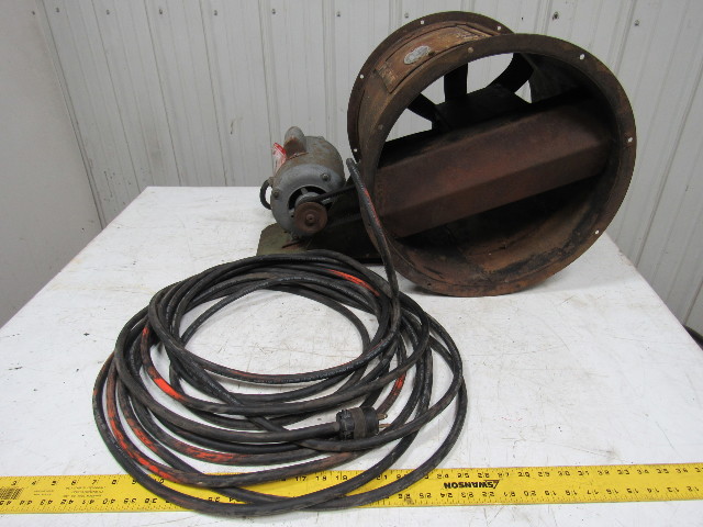 AEROVENT 7BDD 16" Tube Axial Cooling Fan 115/230 1 Ph 1140 RPM Aprox 50 ...