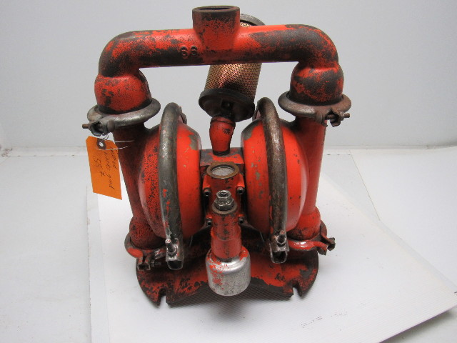 WILDEN M4 M4WO-NE-NE-NE Cast Iron Double Diaphragm Air operated Pump 1 ...