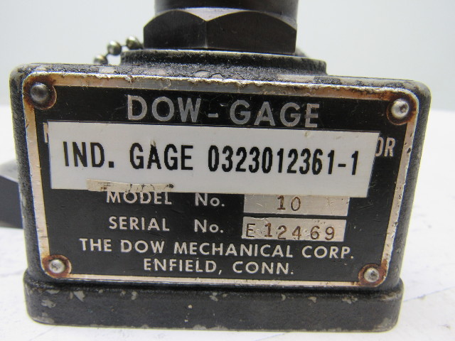 Dow Gage Model 10 Dial Manual Precision Parts Comparator Gauge .00025 ...